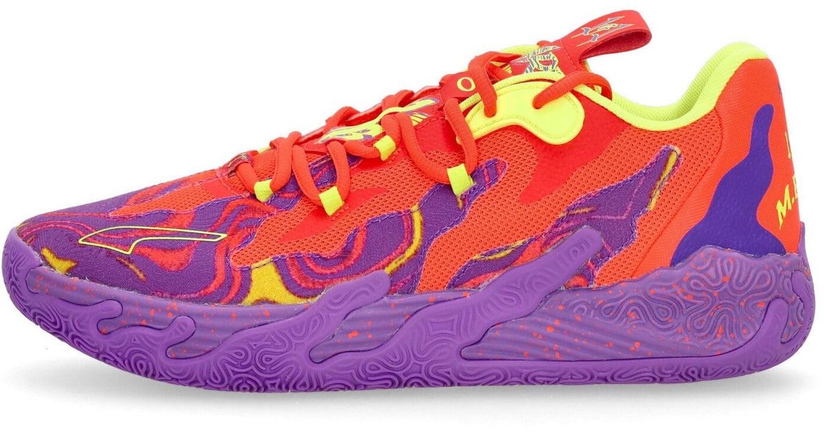 PUMA Basketball Shoe Mb.03 in Pink for Men | Lyst