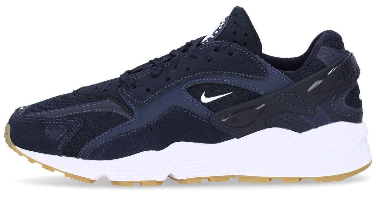 Nike Air Huarache Runner Low Shoe in Blue for Men | Lyst