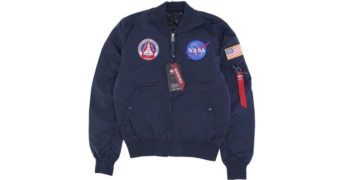 Alpha Industries Ma-1 Tt Nasa Reversible Ii Jacket Rep. Bomber Jacket ...