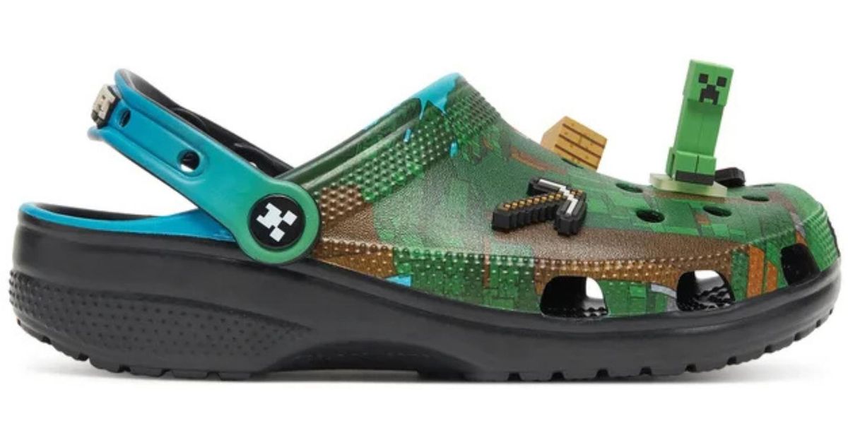 Crocs™ Ciaba Minecraft X Classic 'Dark Forest' Clog in Green for Men | Lyst