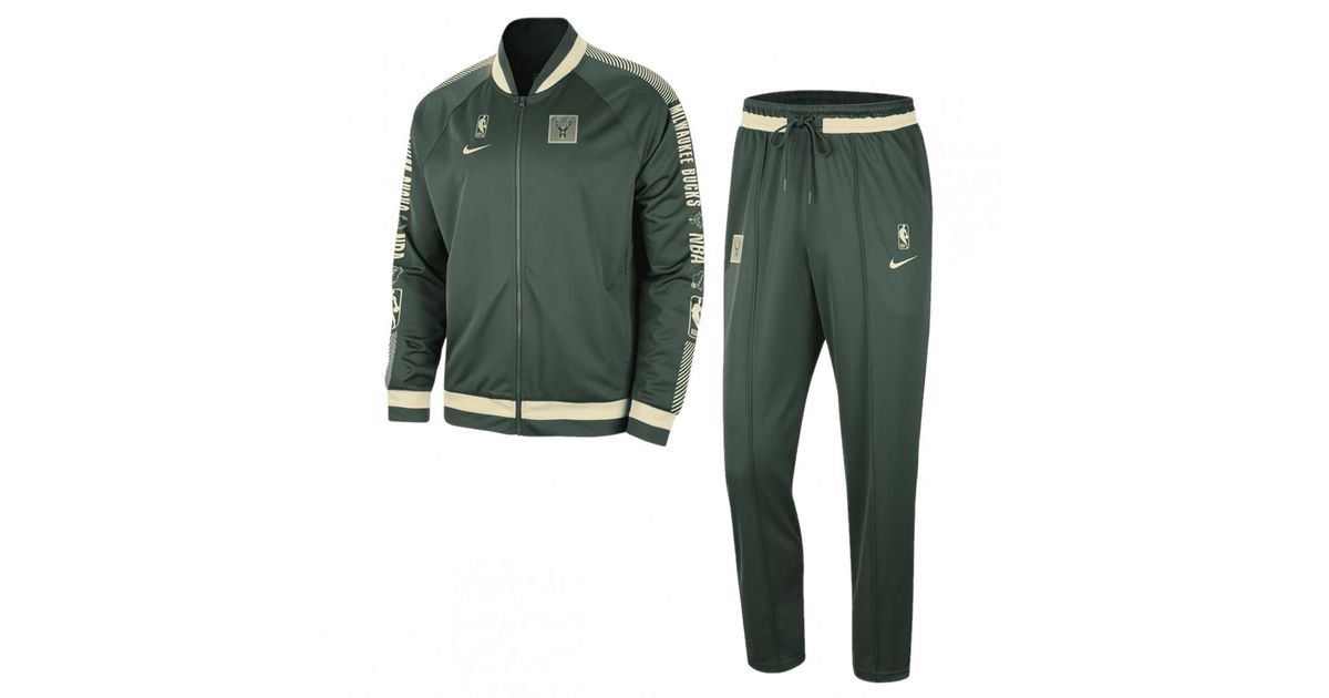 Nike Complete Tracksuit Nba Courtside Starting Five Dri Fit Tracksuit ...