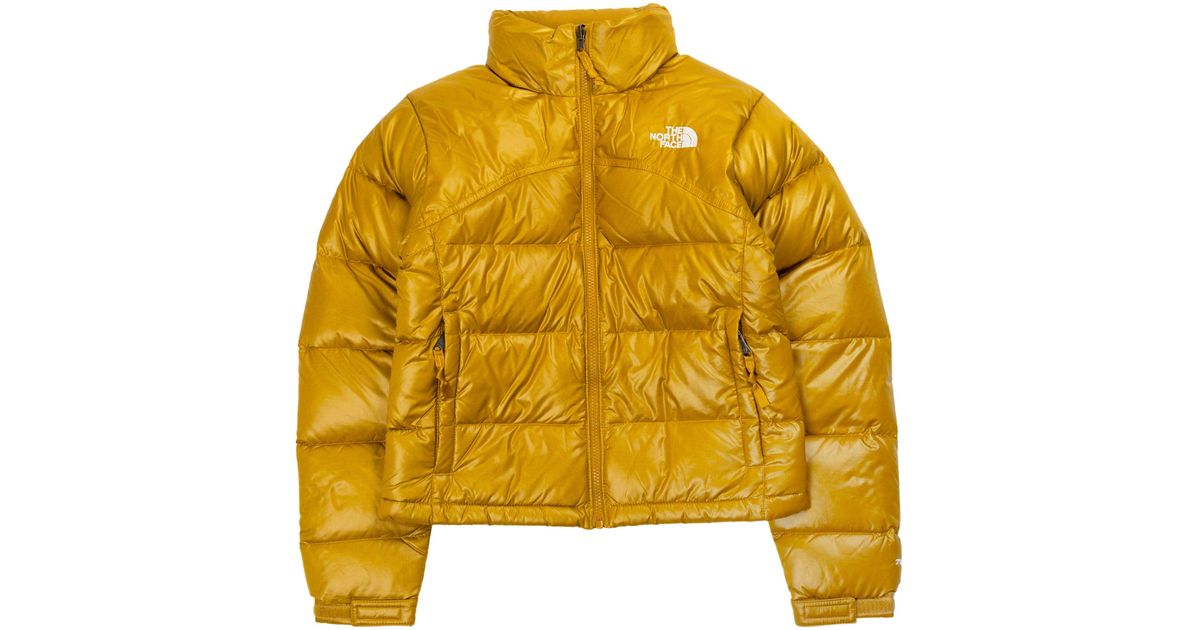The North Face 2000 Retro Nuptse Jacket in Yellow | Lyst