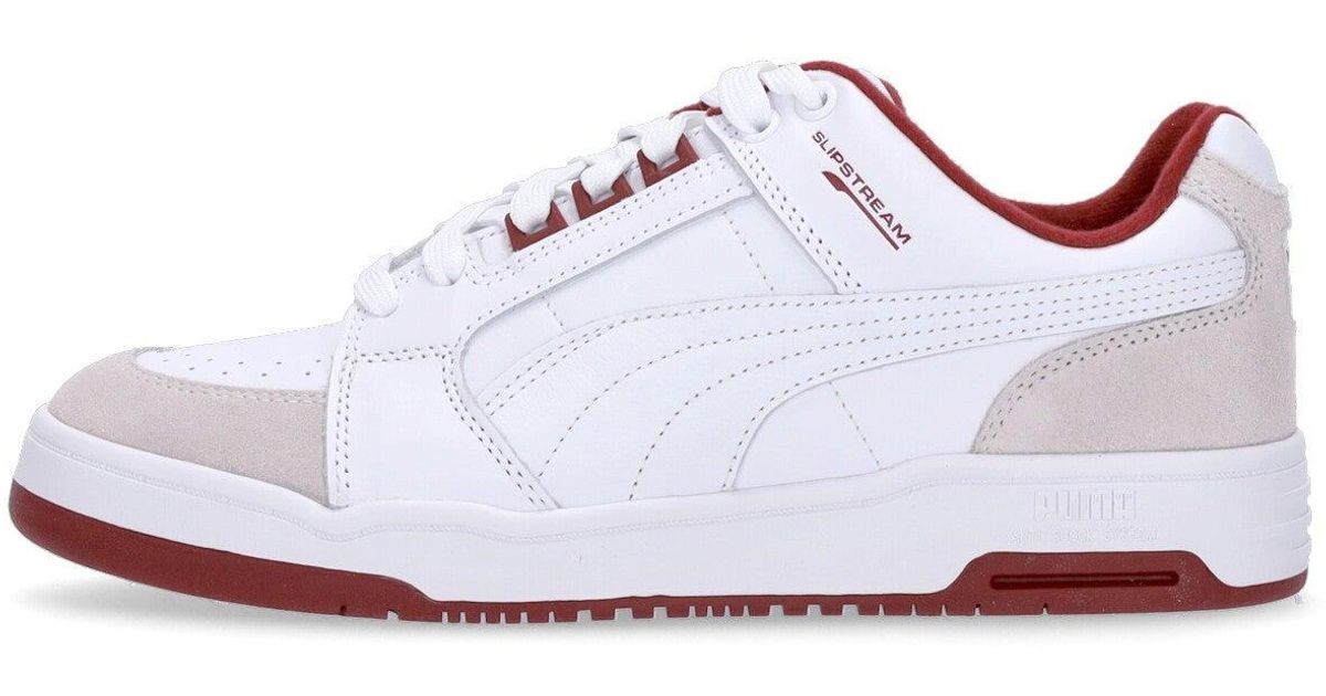 PUMA Slipstream Lo Retro Low Shoe in White for Men | Lyst