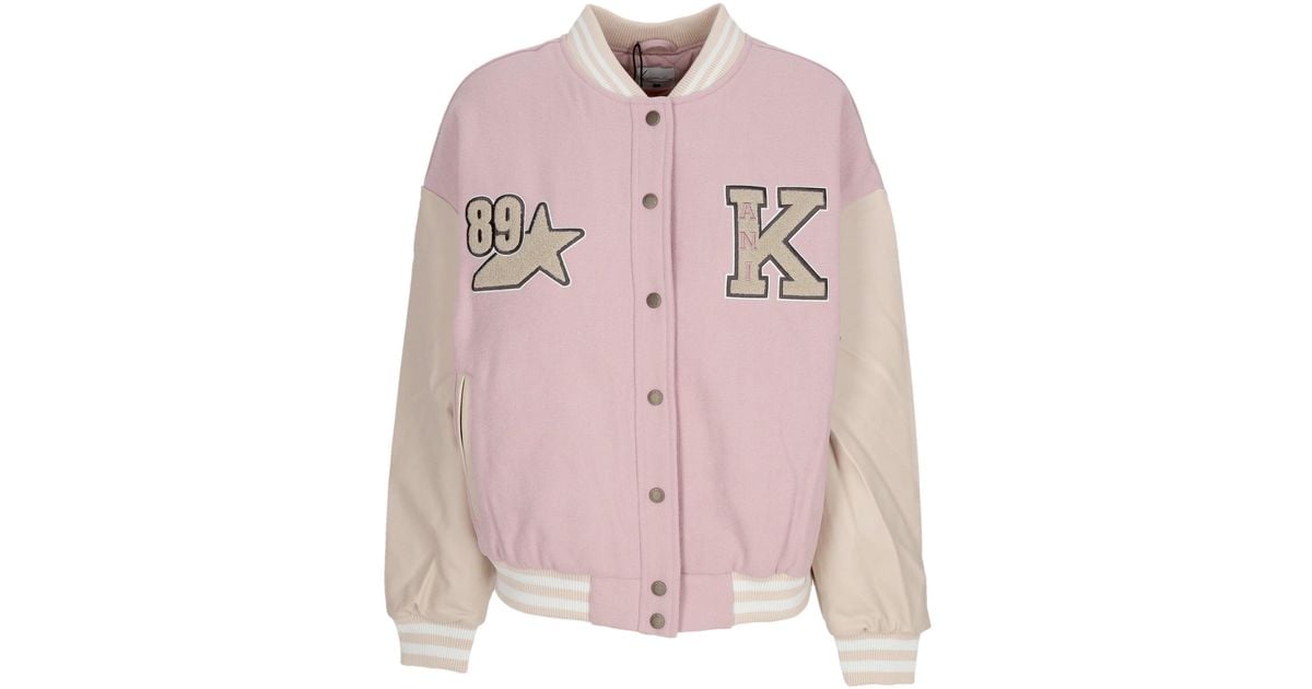 Karlkani College Jacket W Retro Patch Star Logo Os College Jacket in ...