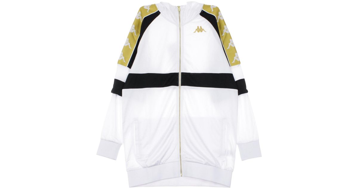 Kappa Banda 10 Banik 'Track Jacket in White | Lyst