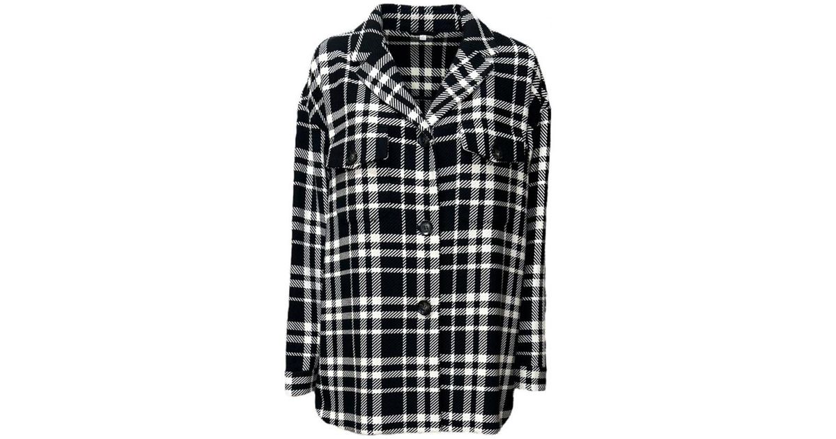 iBlues Canasta Jacket in Black | Lyst