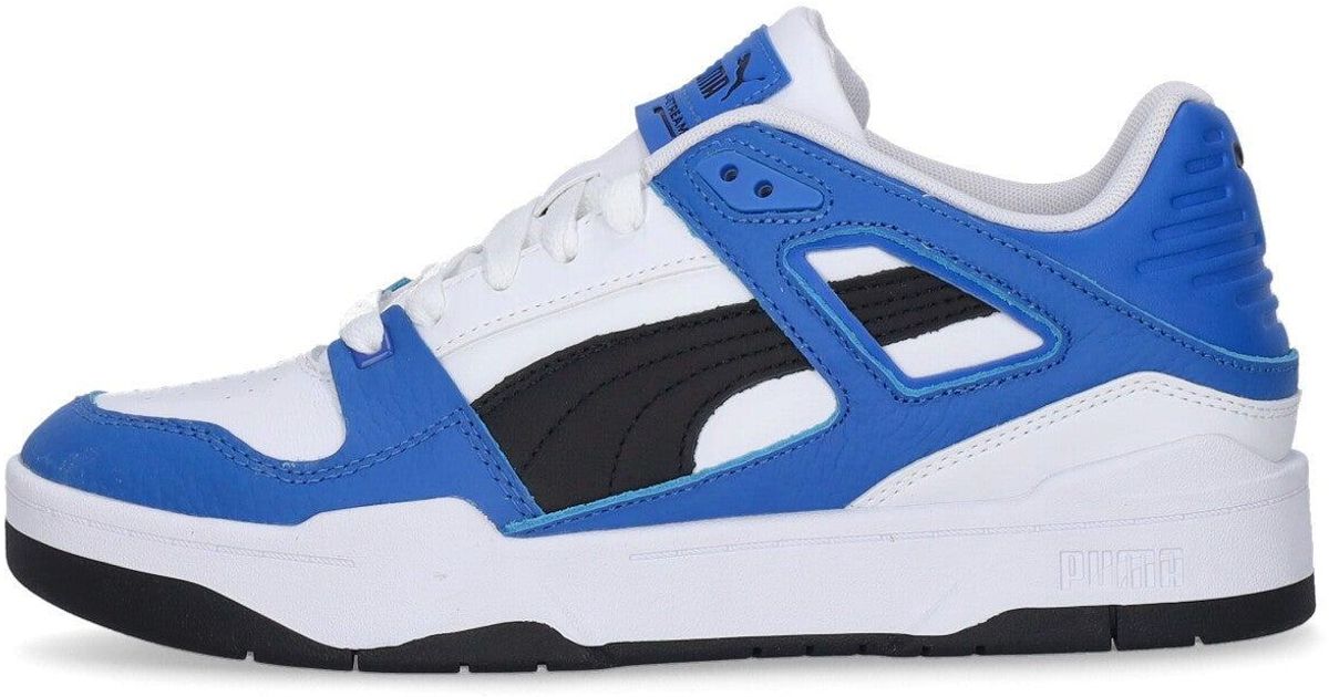 PUMA Slipstream Lth Low Shoe in Blue for Men | Lyst
