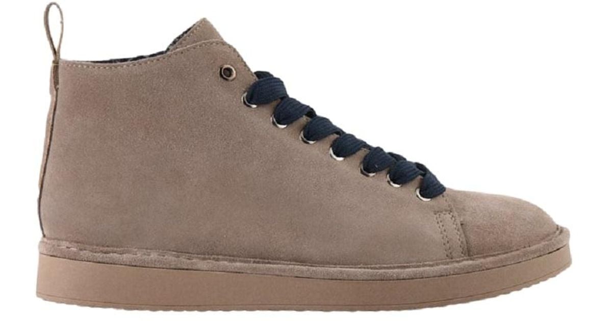 Pànchic Suede Lace-Up Ankle Boots in Brown for Men | Lyst