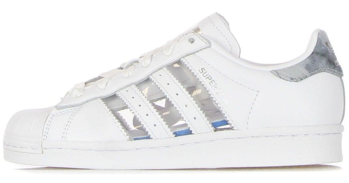 adidas Low Shoe W Superstar in White | Lyst