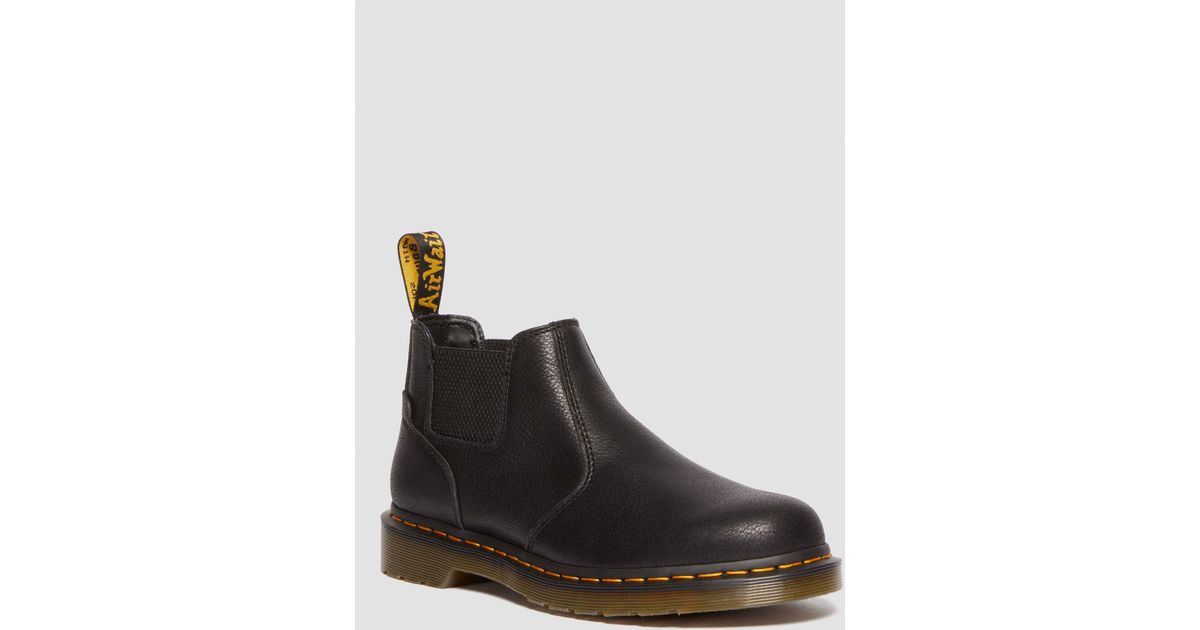 Dr. Martens 2976 Lo Rogue Leather Chelsea Boots in Black for Men | Lyst