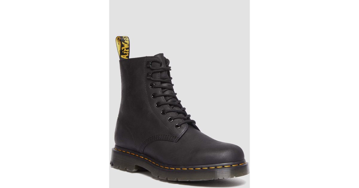 Dr. Martens 1460 Pascal Wintergrip Outlaw Leather Lace Up Boots in ...
