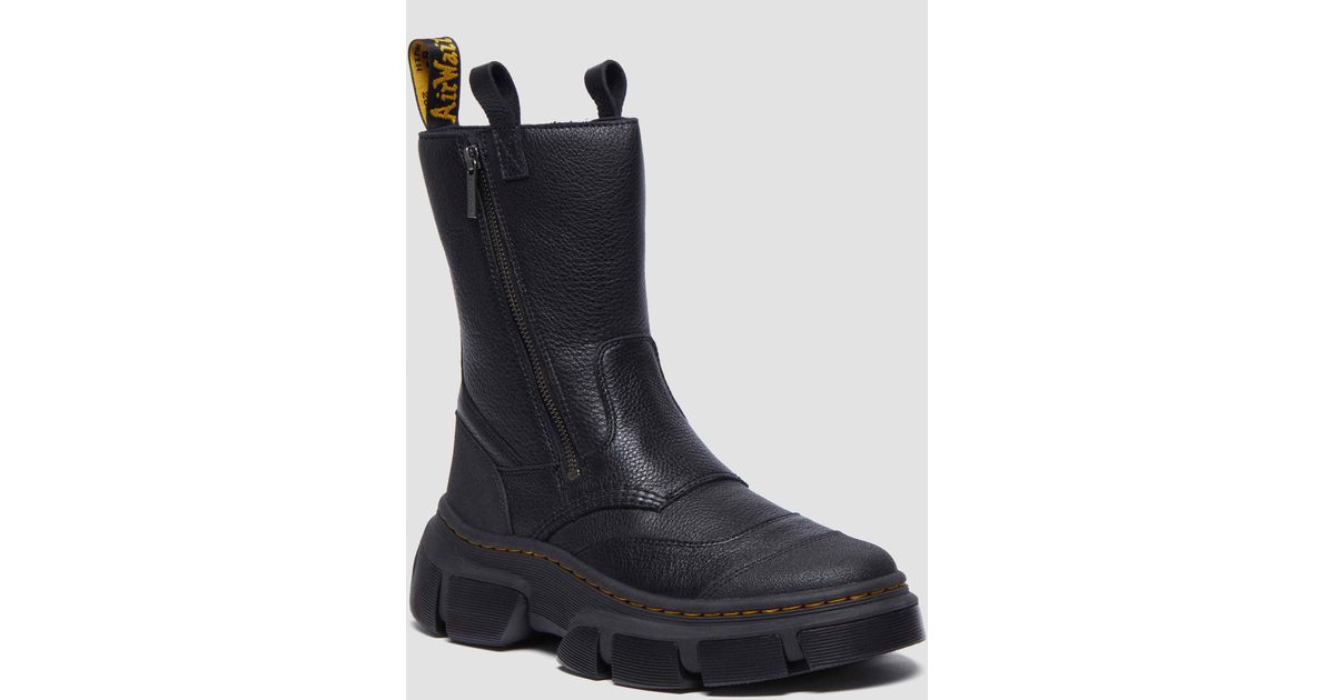 Dr. Martens Dmxl Rigger Leather Boots in Black | Lyst