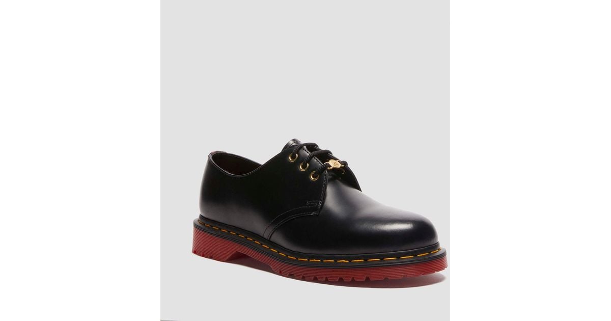 Dr. Martens 1461 Year Of The Snake Leather Lace Up Shoes in Black | Lyst