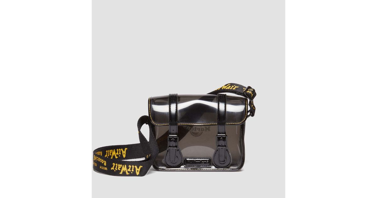 Dr. Martens 7 Inch Transparent Crossbody Bag in Black | Lyst