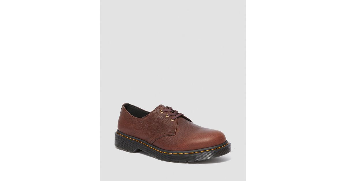 Dr. Martens 1461 Ambassador Leather Oxford Shoes in Brown | Lyst