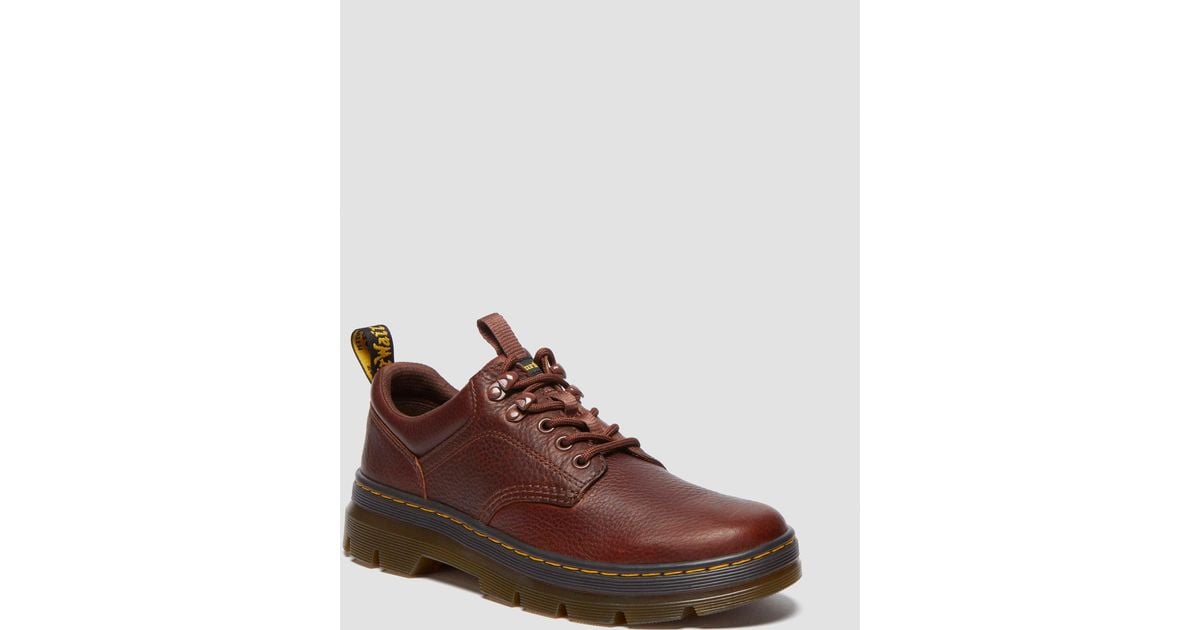 Dr. Martens Reeder Ambassador Leather Shoes in Brown | Lyst
