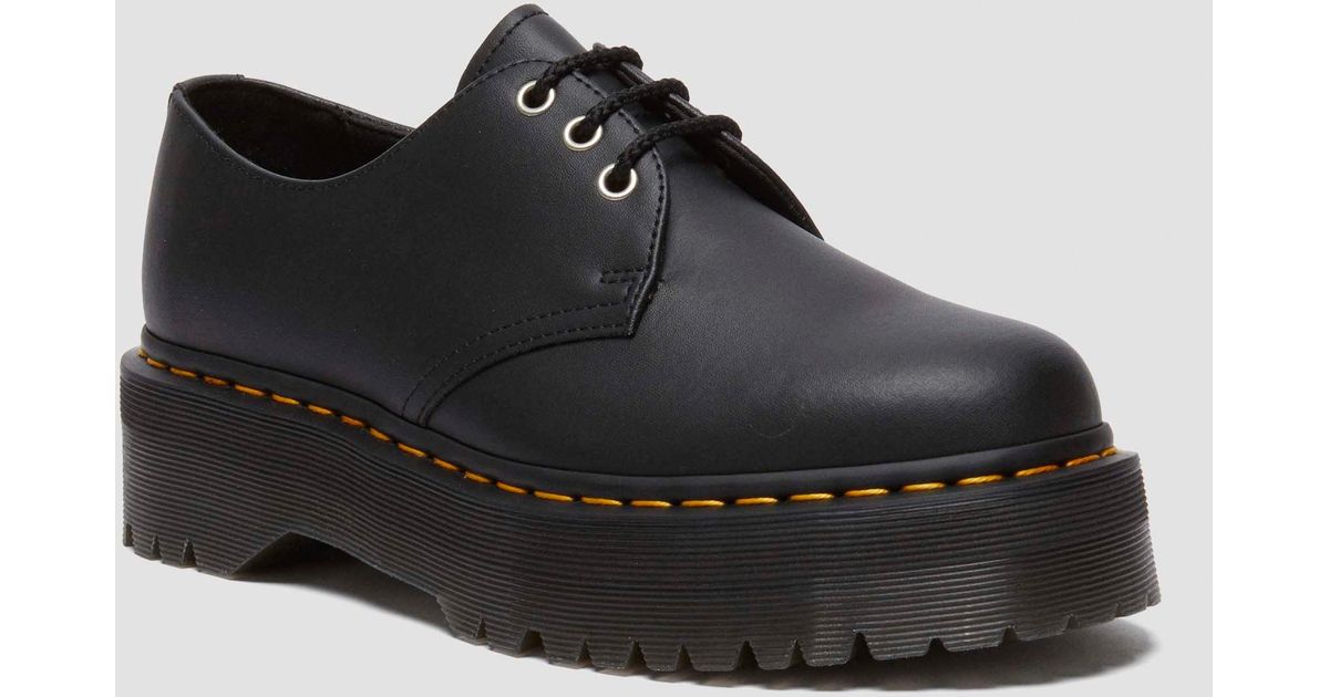 Dr. Martens 1461 Platform Genix Nappa Reclaimed Leather Oxford Shoes in ...