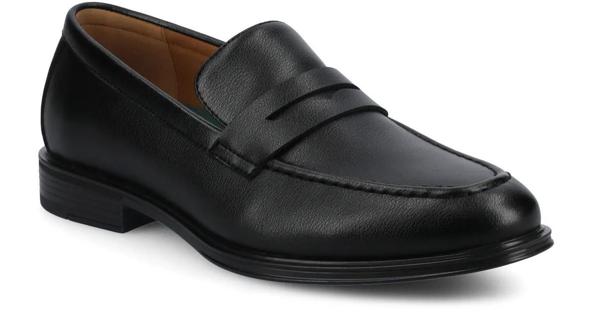 Vance Co. Phineas Penny Loafer in Black for Men | Lyst