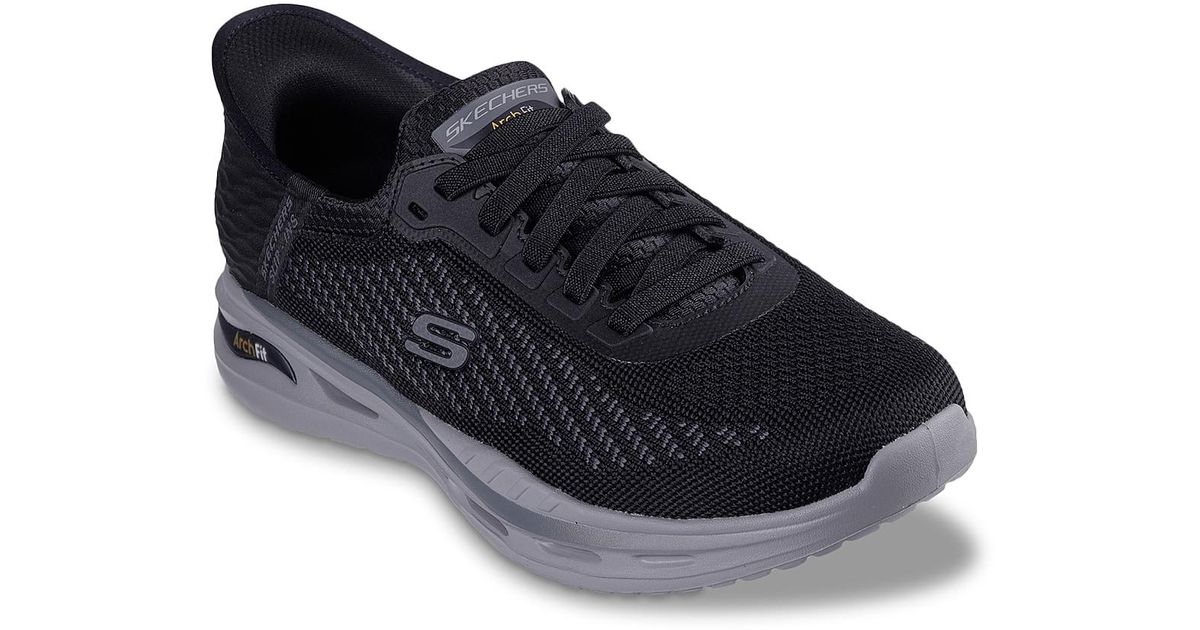 Skechers Relaxed Fit® Arch Fit Orvan Drex Sneaker in Black for Men | Lyst