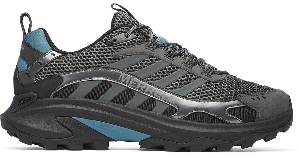 Merrell Moab Speed Vent 2K Hiking Shoe in Black for Men | Lyst
