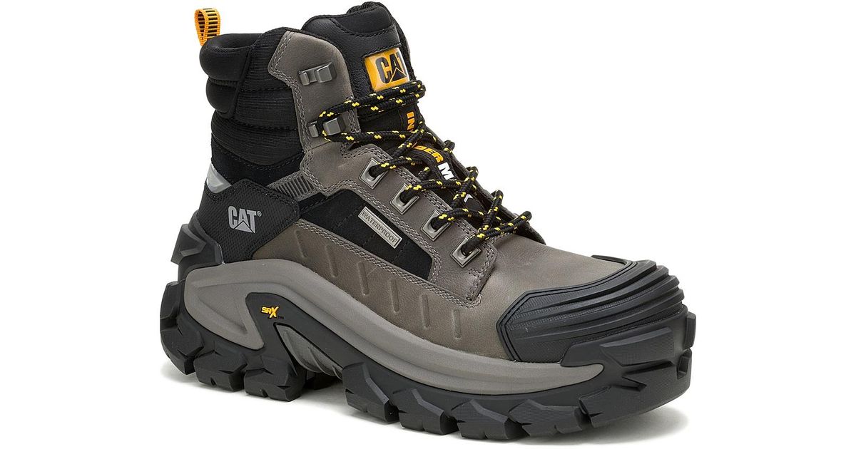 Caterpillar Invader Max Composite Toe Work Boot in Black for Men | Lyst
