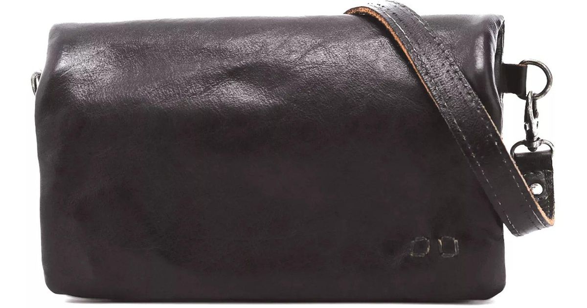 Bed Stu Cadence Leather Crossbody Bag in Black | Lyst