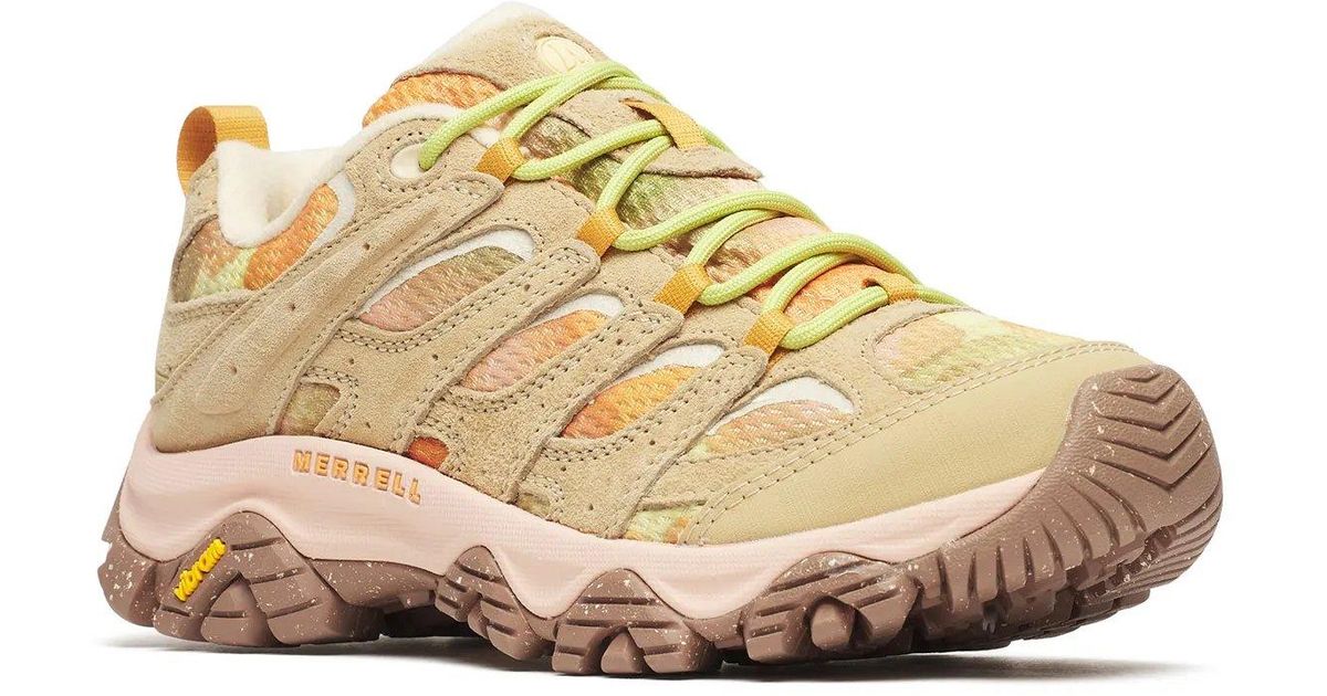 Merrell Moab 3 Bliss Hiking Shoe in Yellow | Lyst