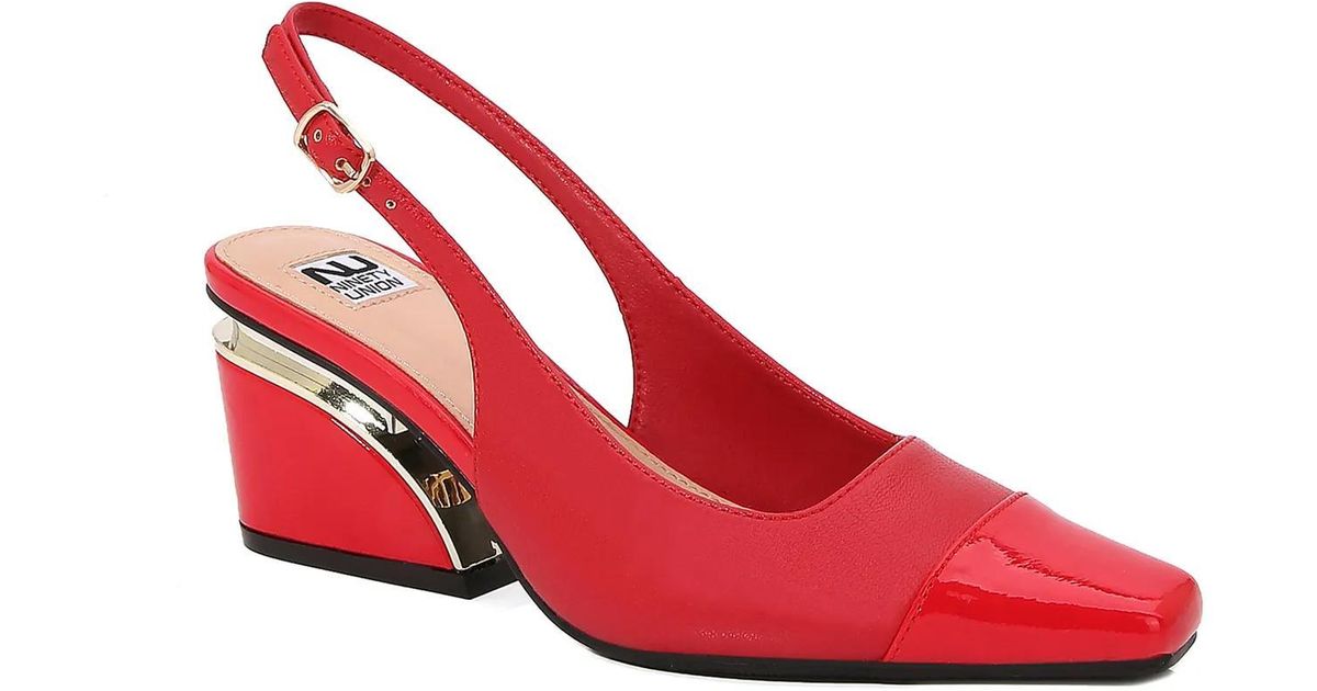 Ninety Union Hazel Pump in Red | Lyst