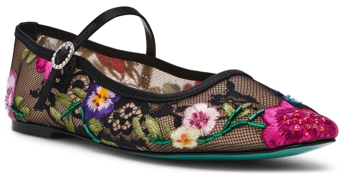 Betsey Johnson Nova Mary Jane Flat | Lyst