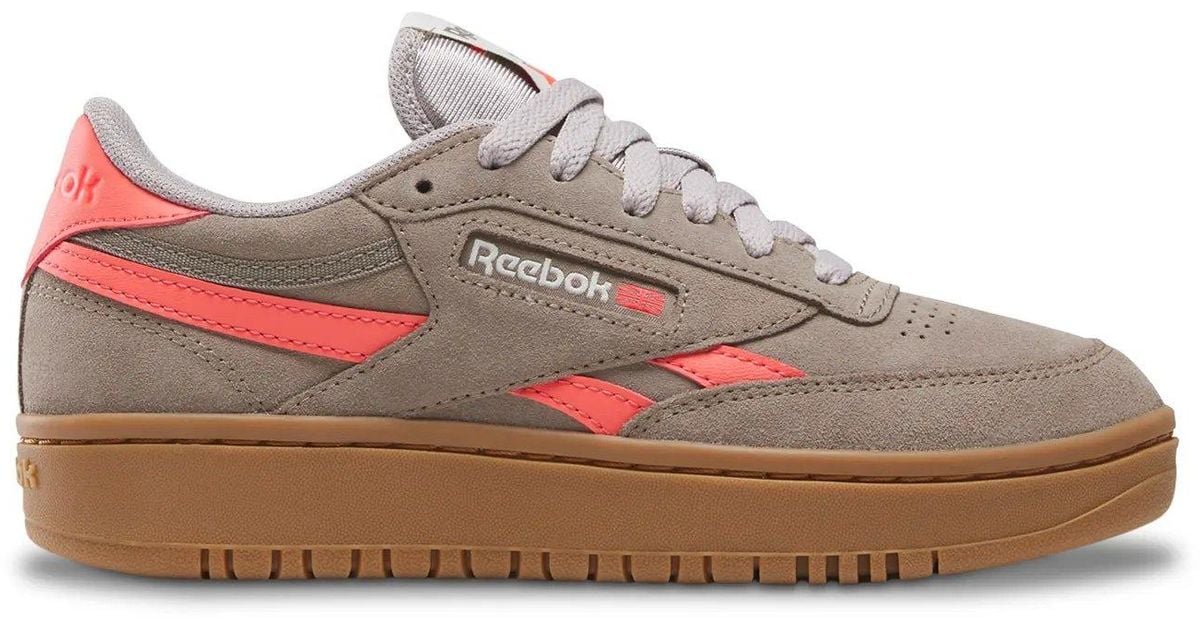 Reebok Club C Double Revenge Sneaker in Gray | Lyst