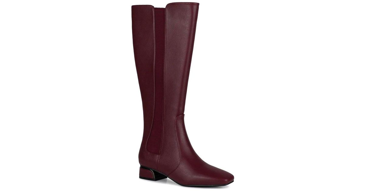 Ninety Union Eva Wide Calf Boot in Red | Lyst
