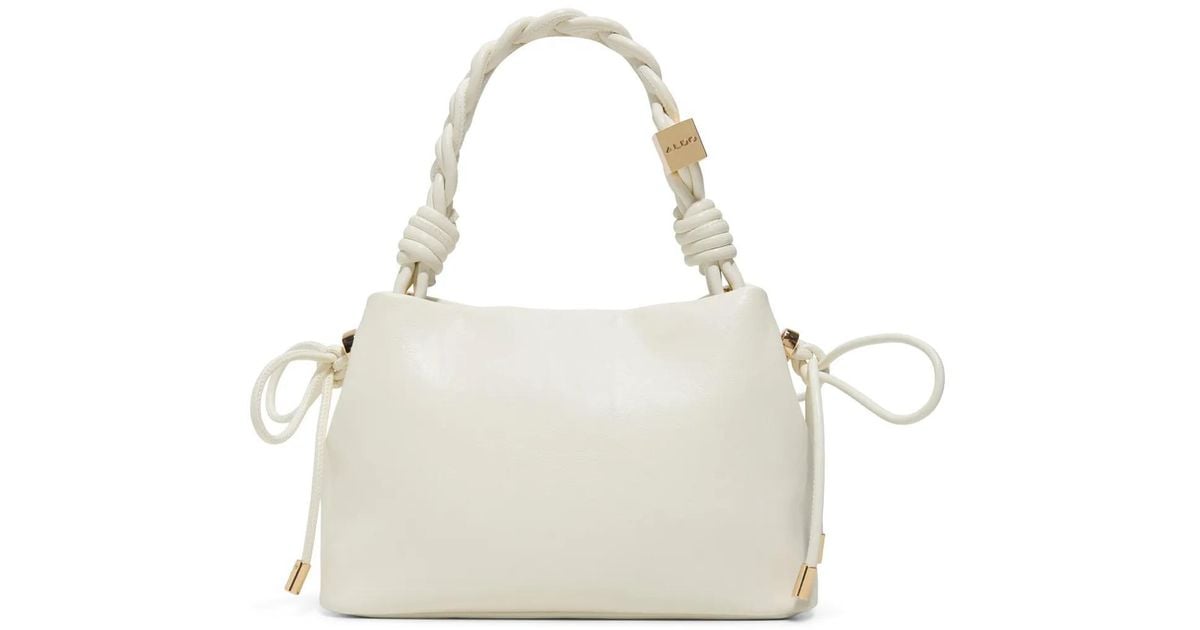 ALDO Coralisee Satchel in White | Lyst