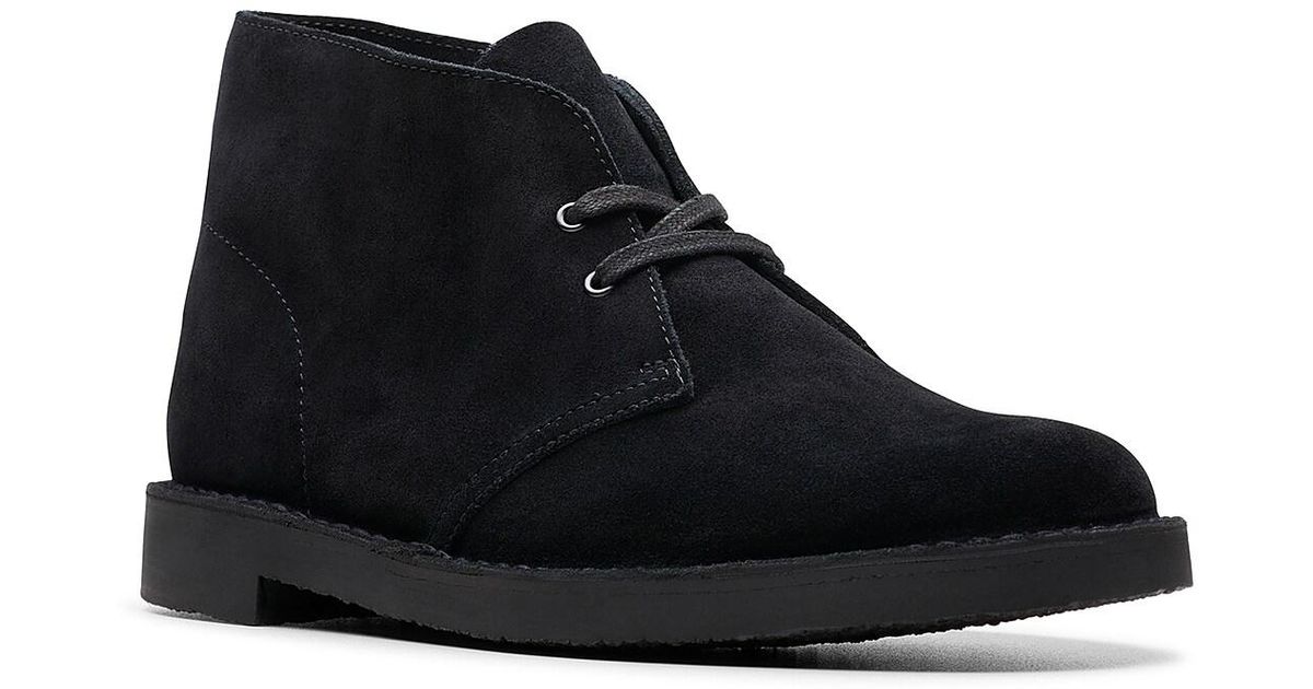 Clarks Shepton Chukka Boot in Black for Men | Lyst