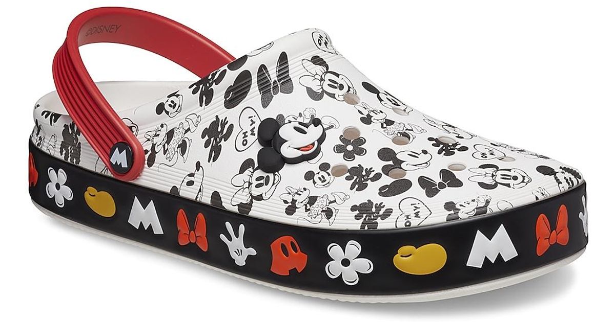 Crocs™ Mickey Off Court Clog in White for Men | Lyst