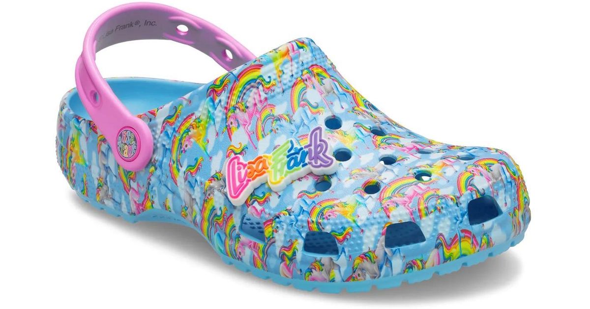 Crocs™ Lisa Frank Classic Clog in Blue | Lyst