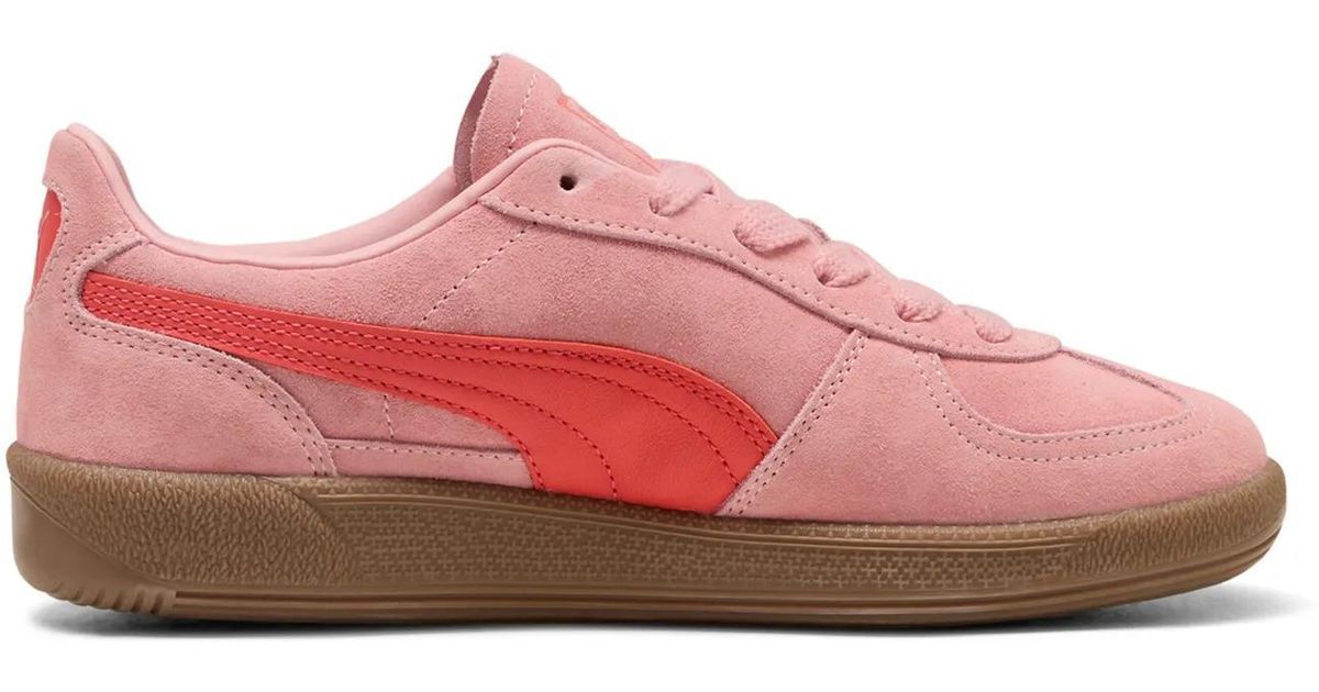 PUMA Palermo Sneaker in Red | Lyst