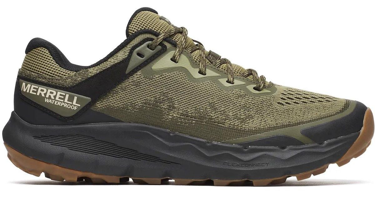 Merrell Wide Width Nova 4 Trail Shoe in Green for Men | Lyst