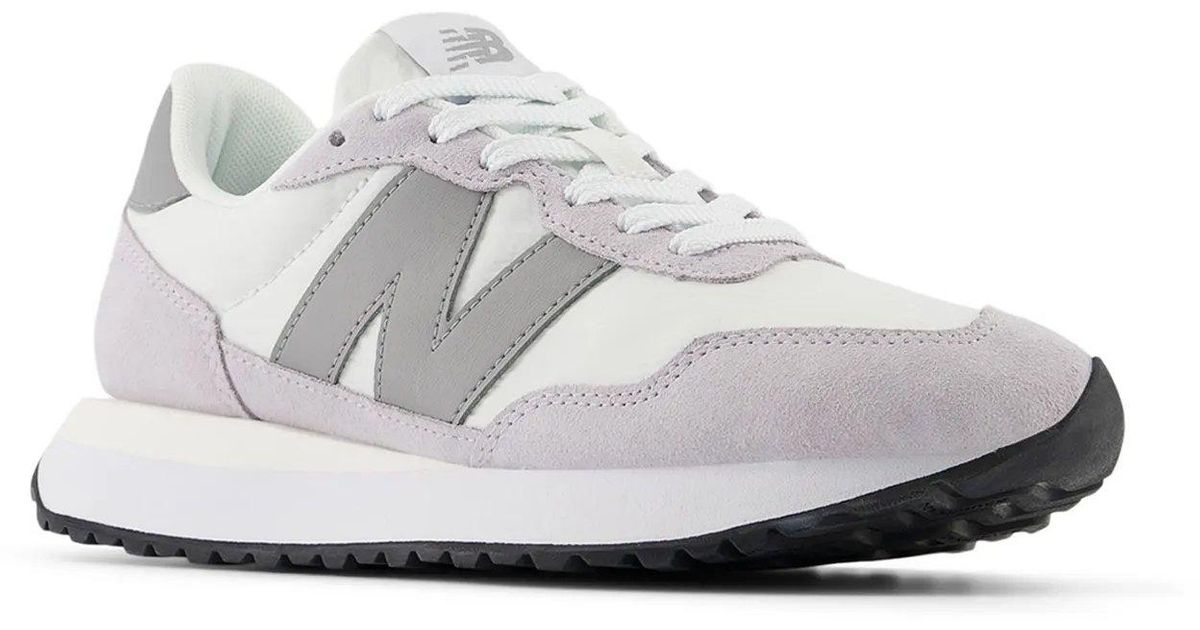 New Balance 237 Sneaker in White | Lyst