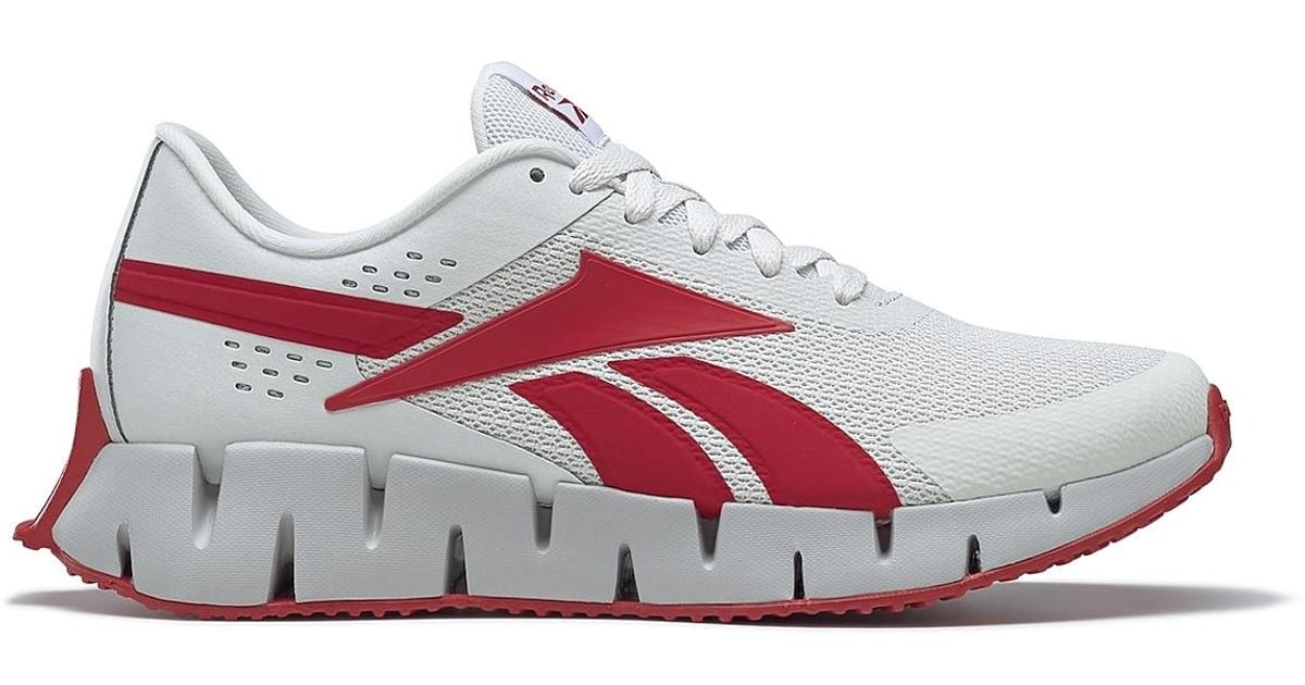 Reebok Zig Dynamica 2 Running Shoe In Gray For Men Lyst