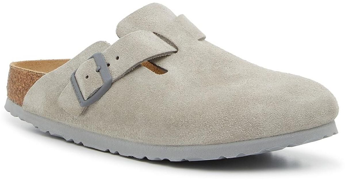 Birkenstock Boston Clog in White | Lyst