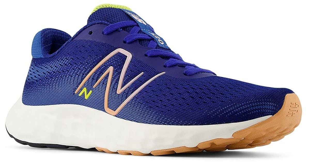 New Balance 520 V8 Running Shoe in Blue | Lyst