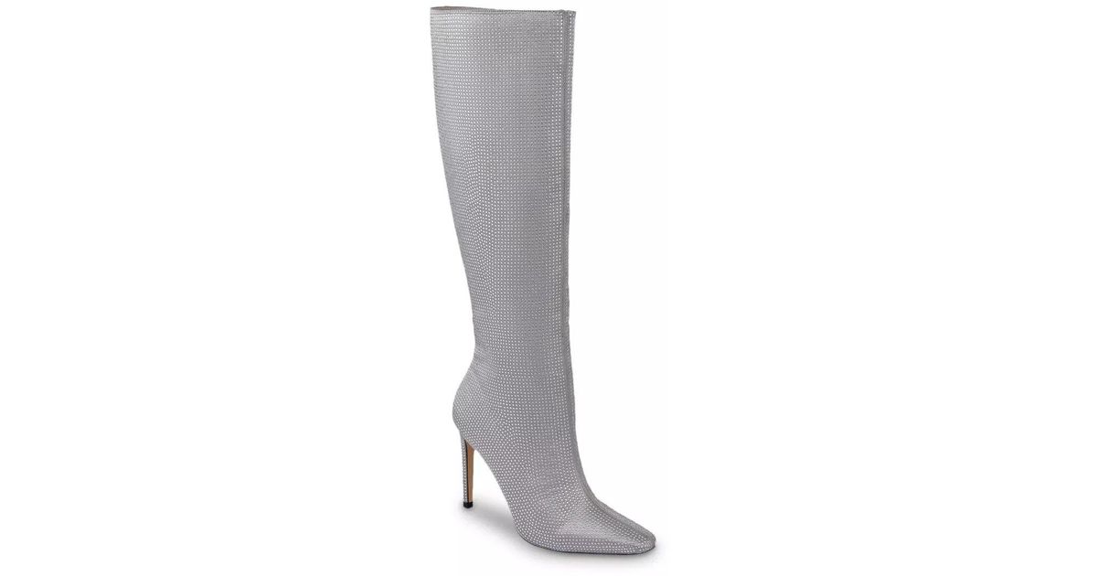 Lady Couture Diamond Boot in Black | Lyst