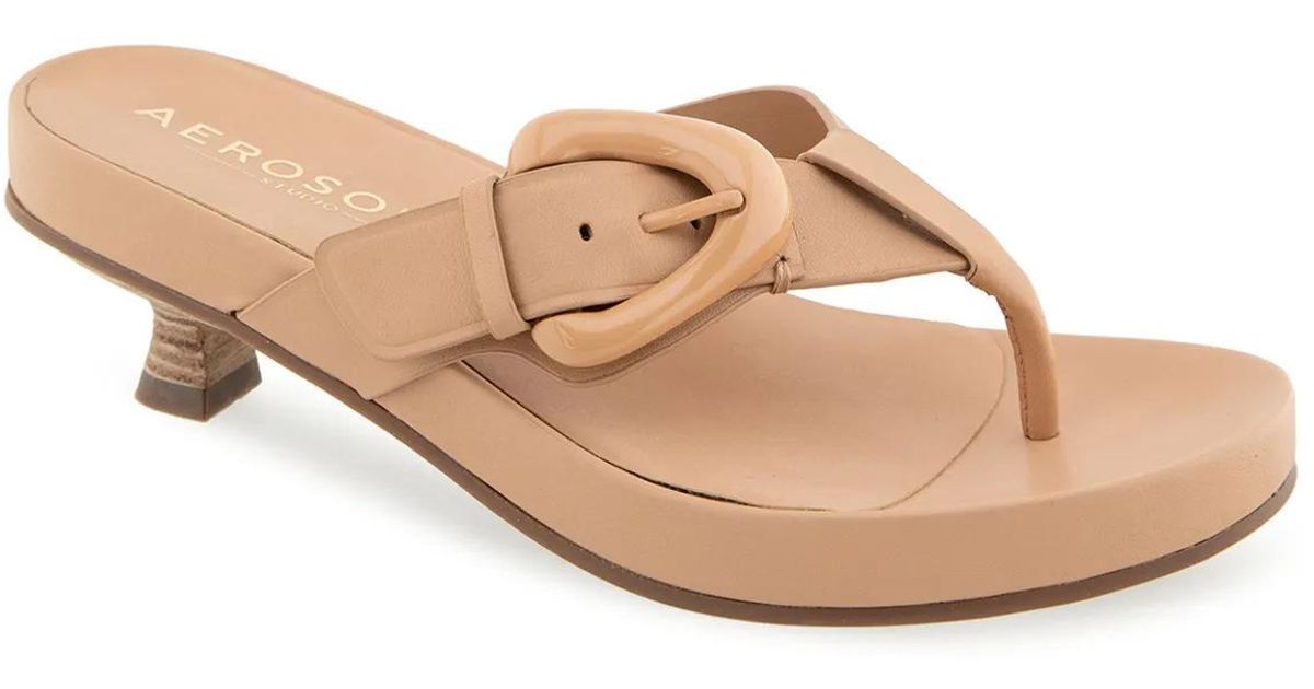 Aerosoles Calvin Sandal in Gray | Lyst