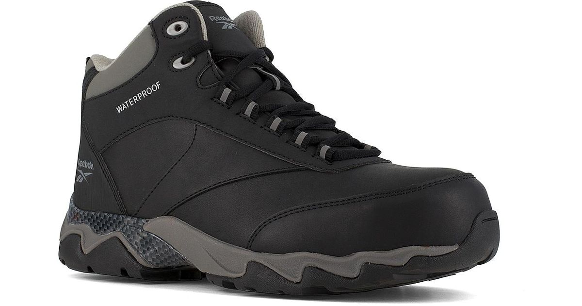 Reebok Beamer Composite Toe Work Boot in Black for Men | Lyst