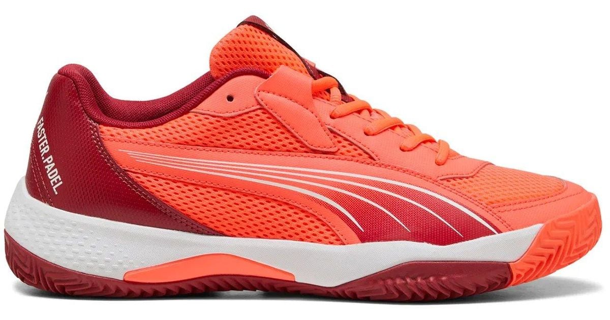 PUMA Nova Court Pickleball Shoe in Red for Men | Lyst