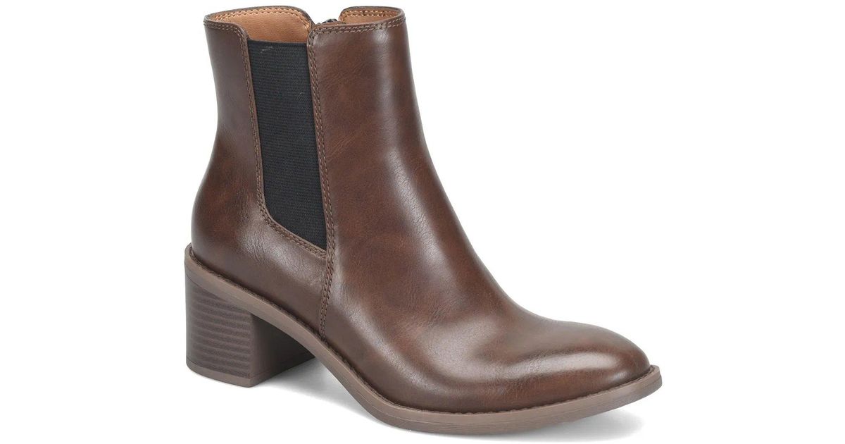 EuroSoft Hazel Bootie in Brown | Lyst