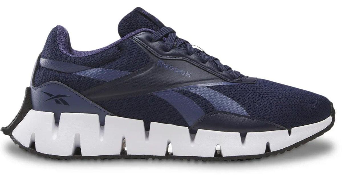 Reebok Zig Dynamica Str Running Shoe in Blue | Lyst