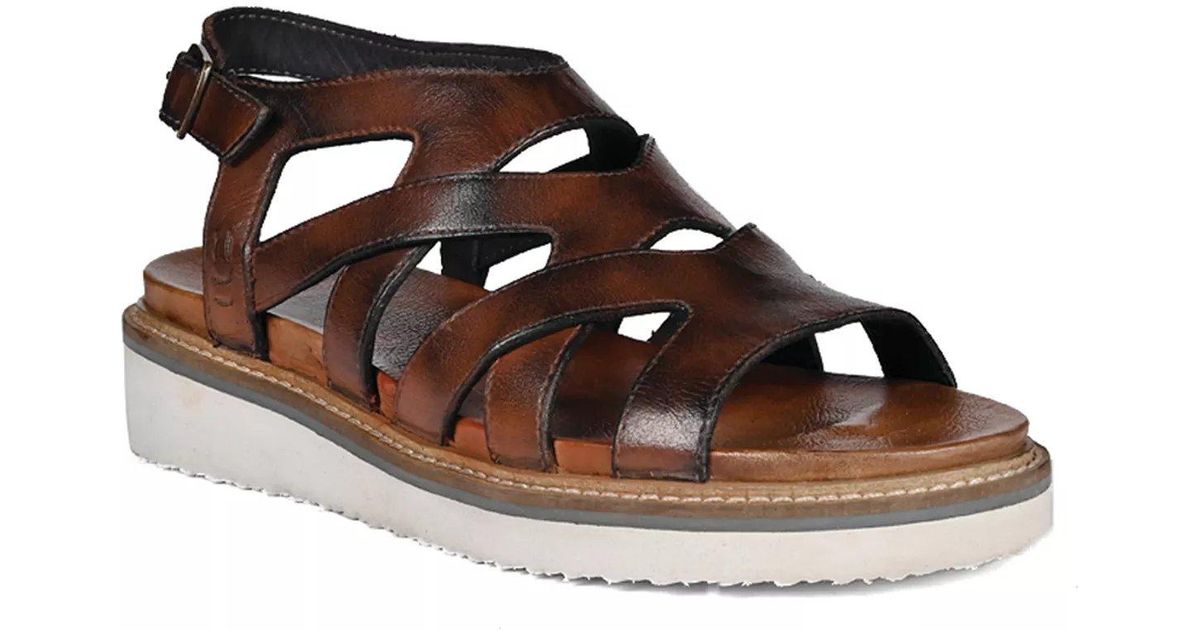 Roan Centrist Sandal in Black | Lyst