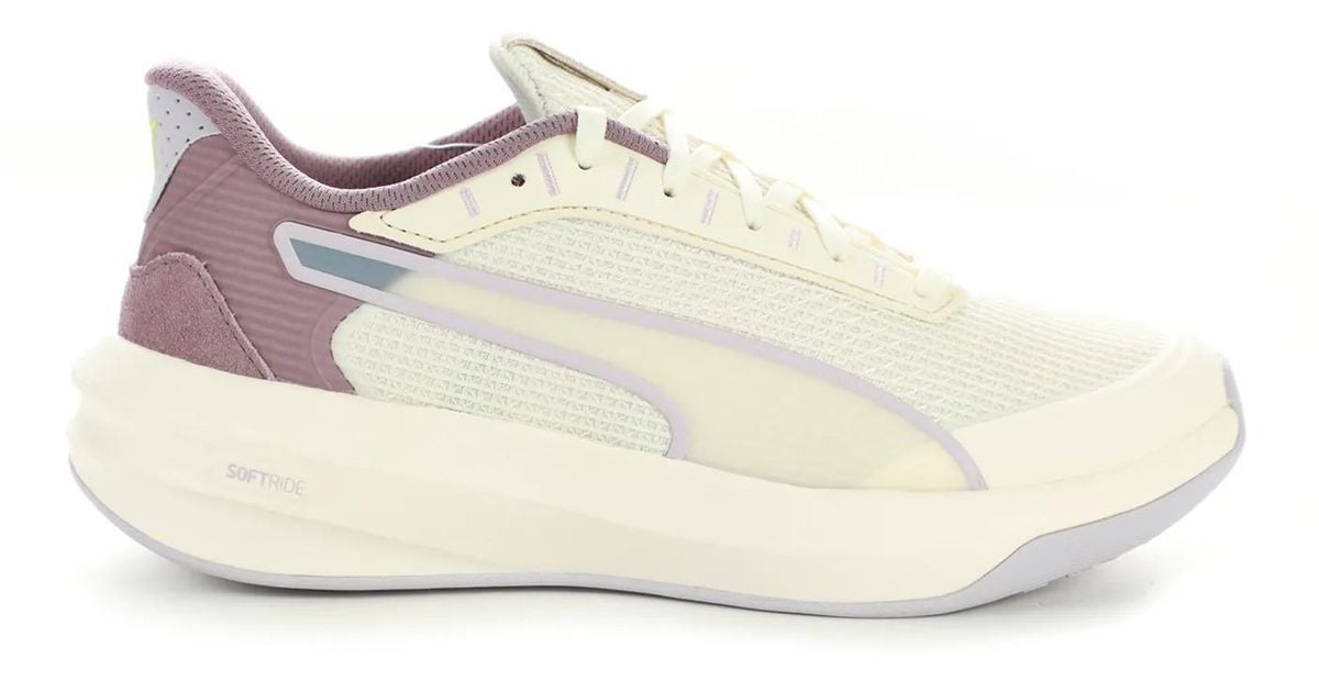 PUMA Softride Courtney Running Shoe in White | Lyst
