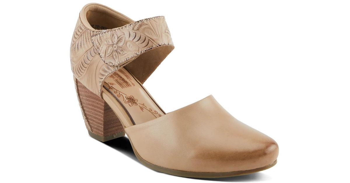 L'ARTISTE Toolie Pump in Metallic | Lyst